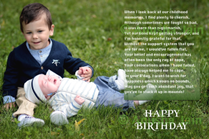 Wow Birthday Messages For My Little Brother: Making Every Moment Count